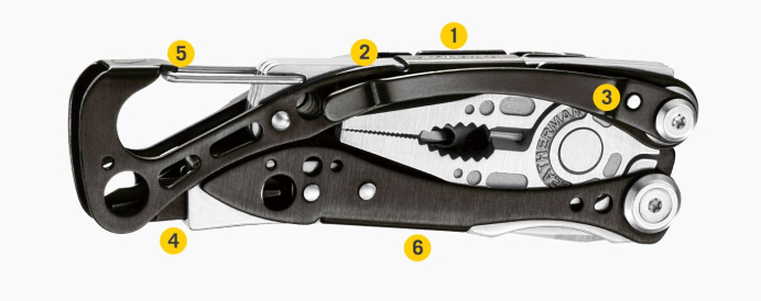 Мультитули Leatherman Skeletool CX: купити Лезерман Скелетул СХ, ціна ...